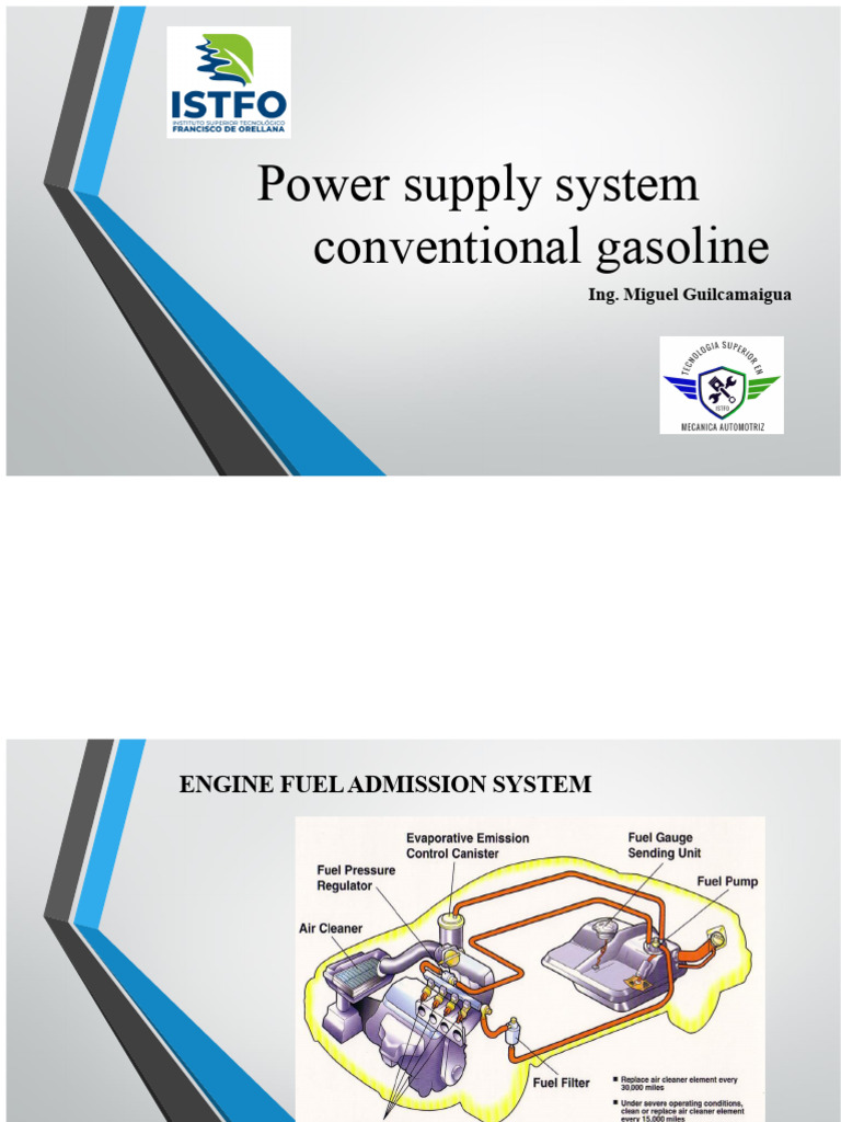 Fuel Supply Systems Overview | PDF | Carburetor | Fuel Injection
