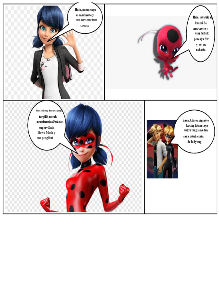 Ladybug dan Kucing Hitam: Kisah Cinta dan Petualangan | PDF