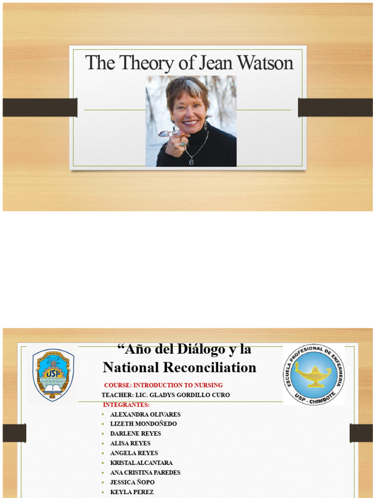 Jean Watson's Human Care Theory Explained | PDF | Nursing | Feeling