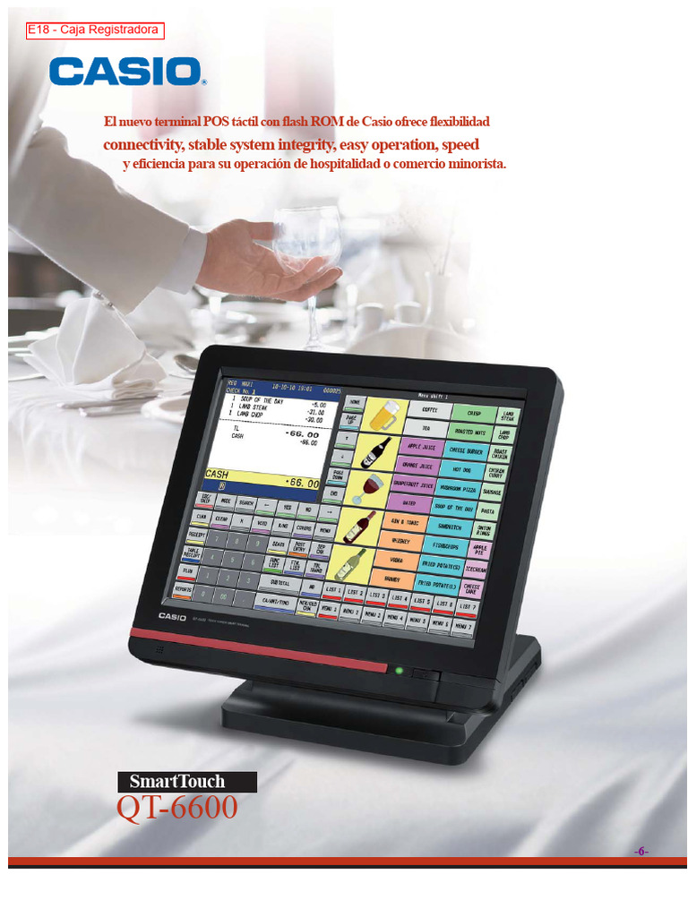 Caja Registradora | PDF | Terminal de computadora | Impresora (Computación)