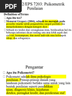 Contoh Tes Psikometri dan Instruksinya | PDF