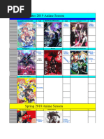 Lista de Animes para Download Drive | PDF | Games & Activities