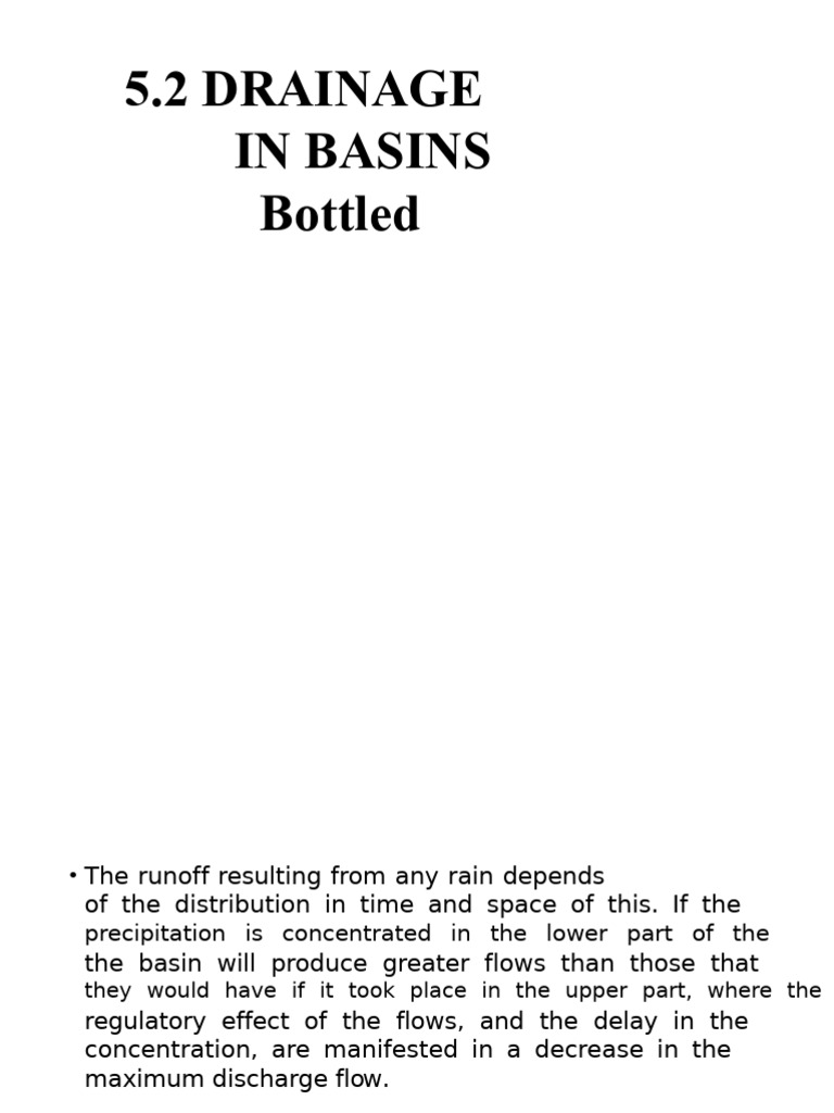 Drainage and Unit Hydrographs Explained | PDF | Drainage Basin | Earth ...