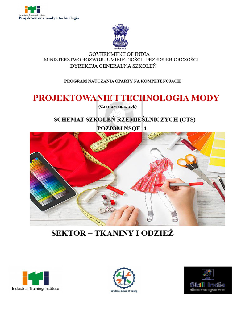 Technologia Projektowania Mody | PDF