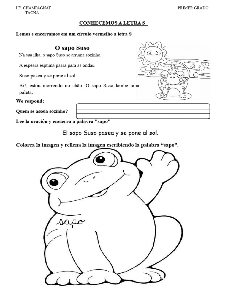 CONHECEMOS A LETRA SS (1) | PDF