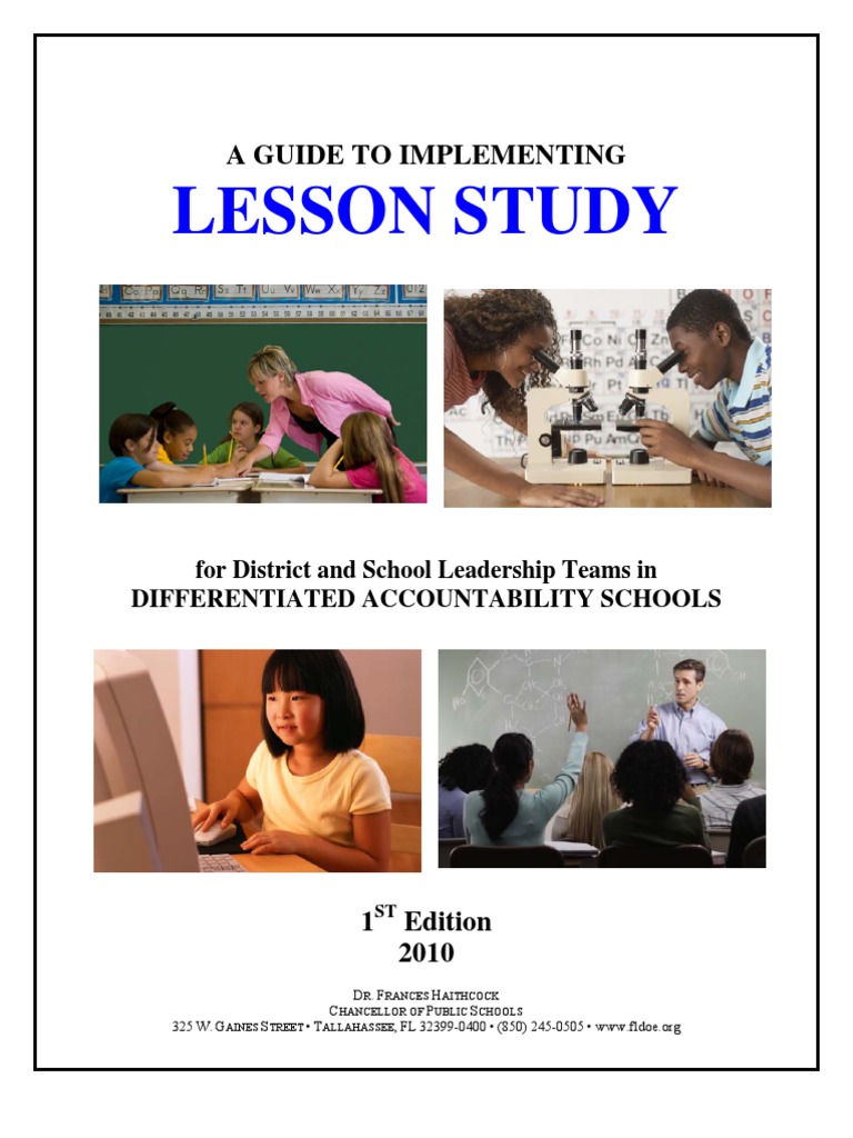 A Guide To Implementing Lesson Study | Download Free PDF | Teachers ...