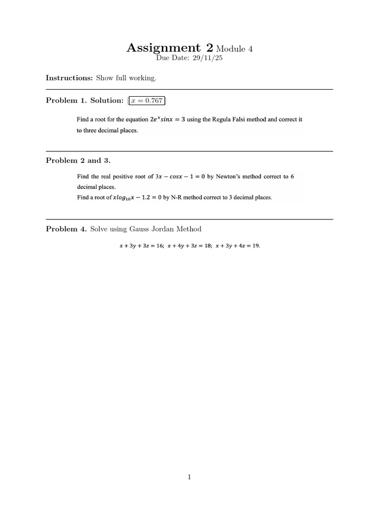 Assignment No 2 (M4) | PDF