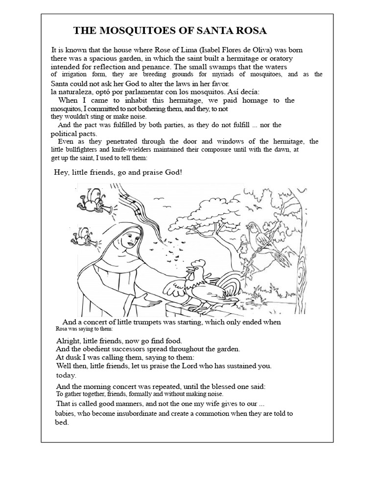 The Mosquitoes of Santa Rosa. | PDF
