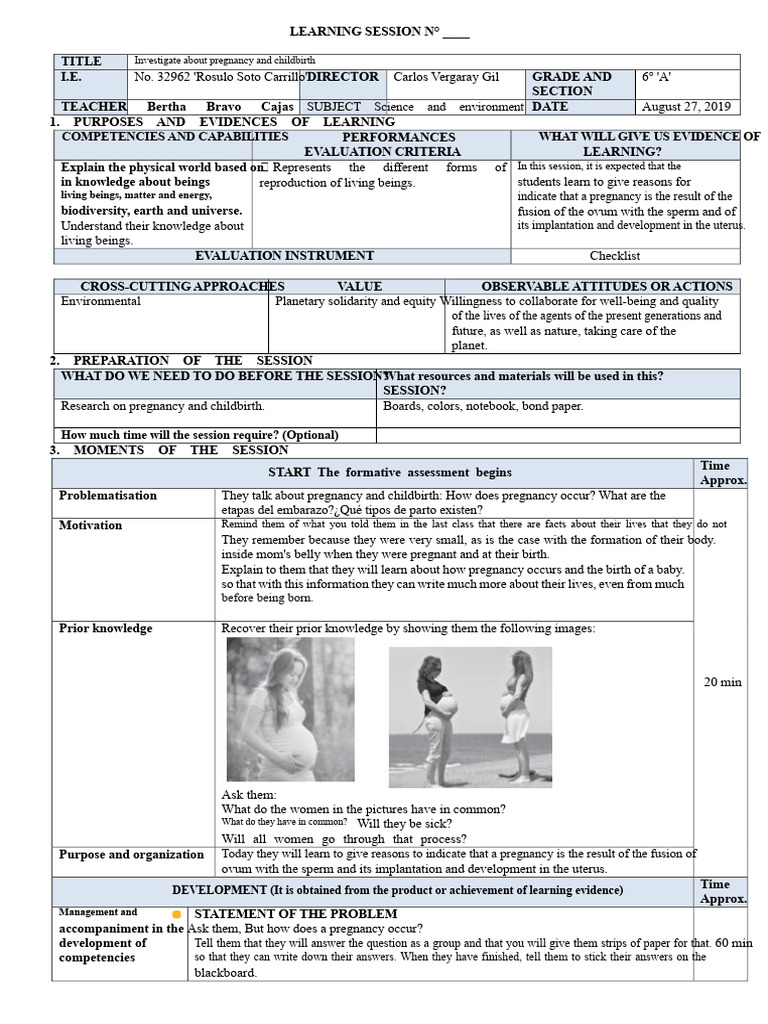 Science and Environment02 | PDF | Pregnancy | Uterus