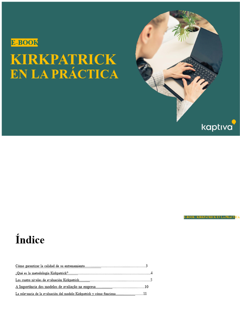 1574966793e-Book Kaptiva - Kirkpatrick en La Prácticaead | PDF ...