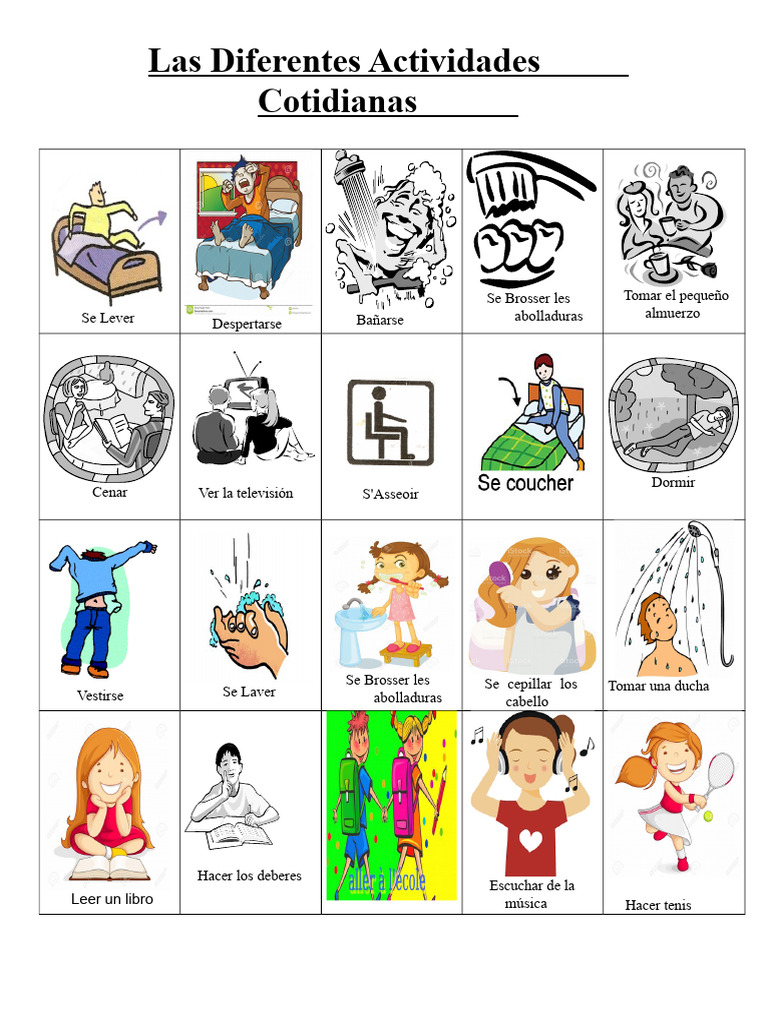 Actividades Diarias | PDF