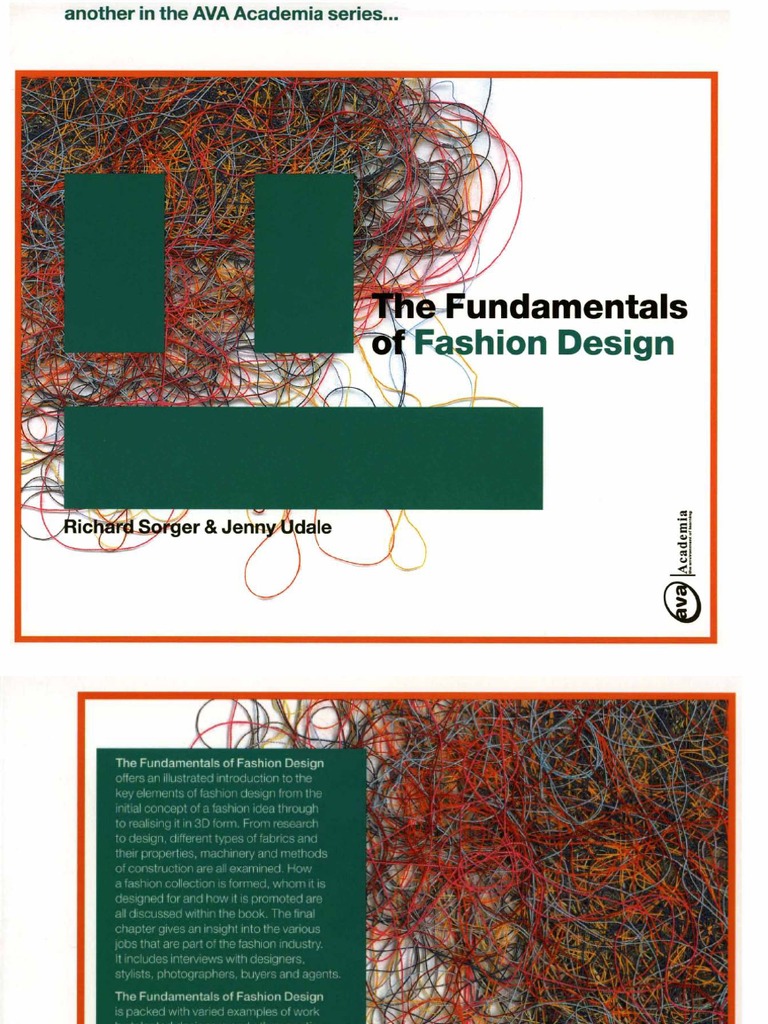 The Fundamentals of Fashion Design | PDF