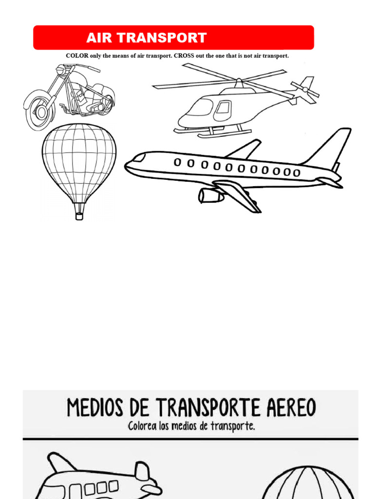 Air Transportation Means | PDF