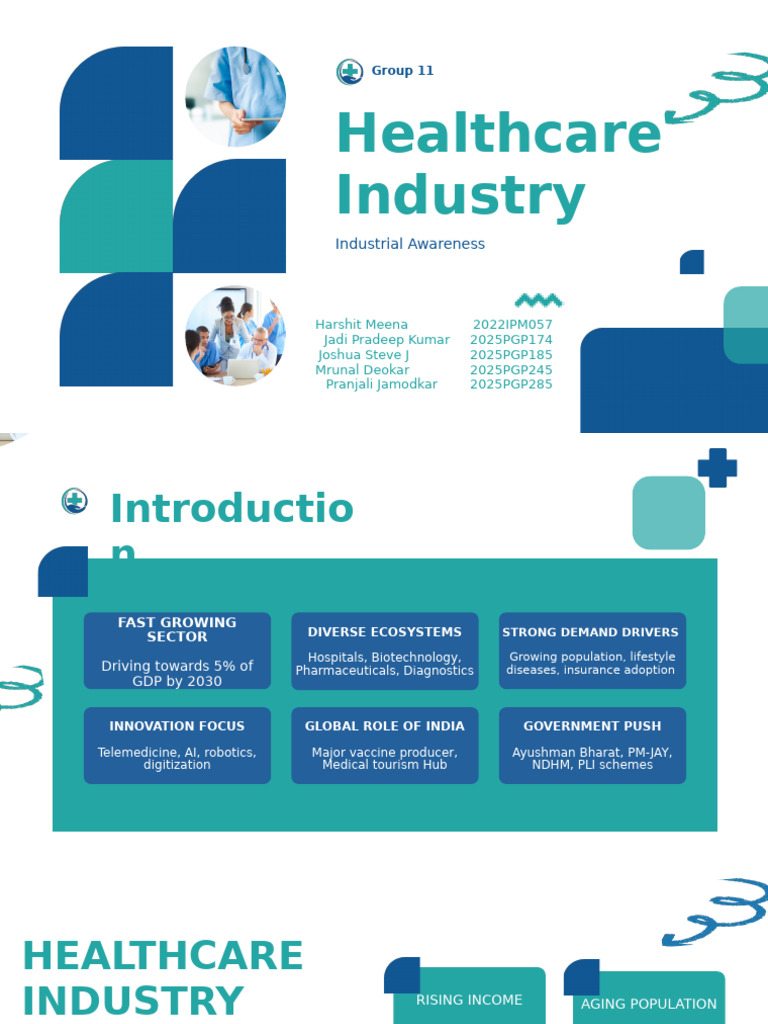 Blue and Green Modern Bold Medical Care Presentation | PDF | Health Care | Medical Diagnosis