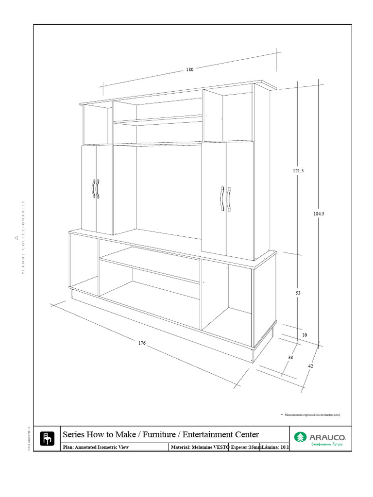 DIY Entertainment Center Plans | PDF