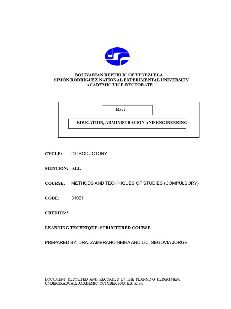 Methods and Techniques of Studies | PDF | Learning | Knowledge
