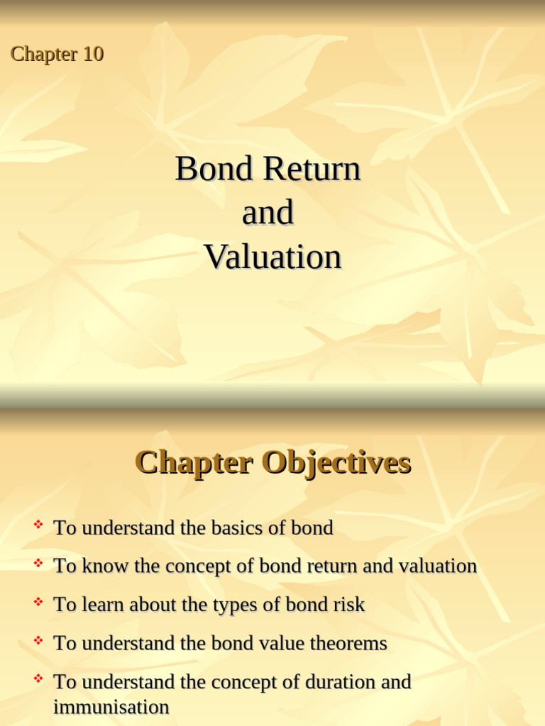 5 Bond Returns | PDF | Bonds (Finance) | Yield (Finance)