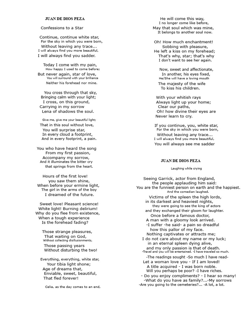 POEMS | PDF