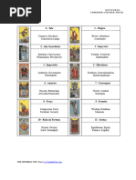 Tarot com Baralho Comum: Guia Completo | PDF | Tarô | Cartas de baralho