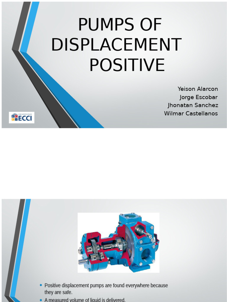 Positive Displacement Pump Overview | PDF | Pump | Piston