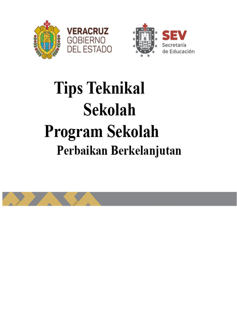 Program Perbaikan Sekolah Meksiko | PDF