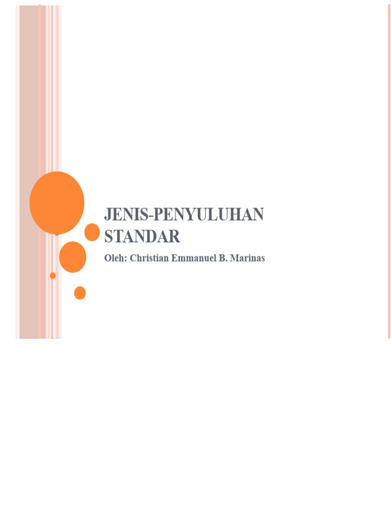 2d - Jenis Standar Pendidikan | PDF
