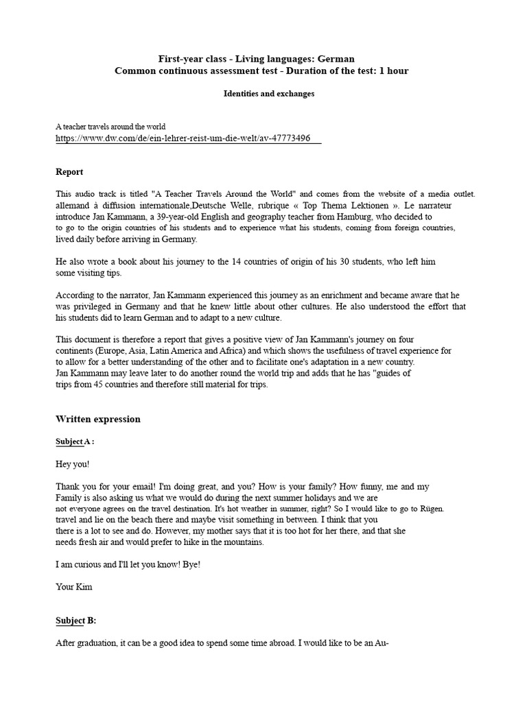 Correct Identities Exchanges German | PDF | Human Communication