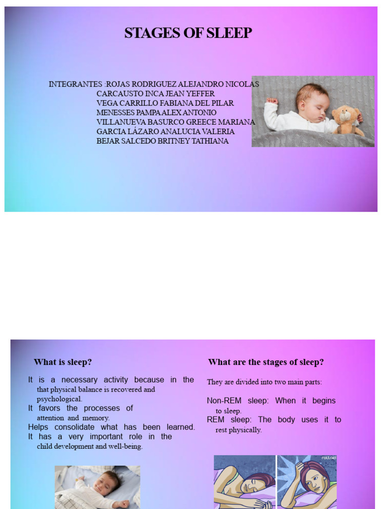 Stages of Sleep | PDF | Sleep | Rapid Eye Movement Sleep
