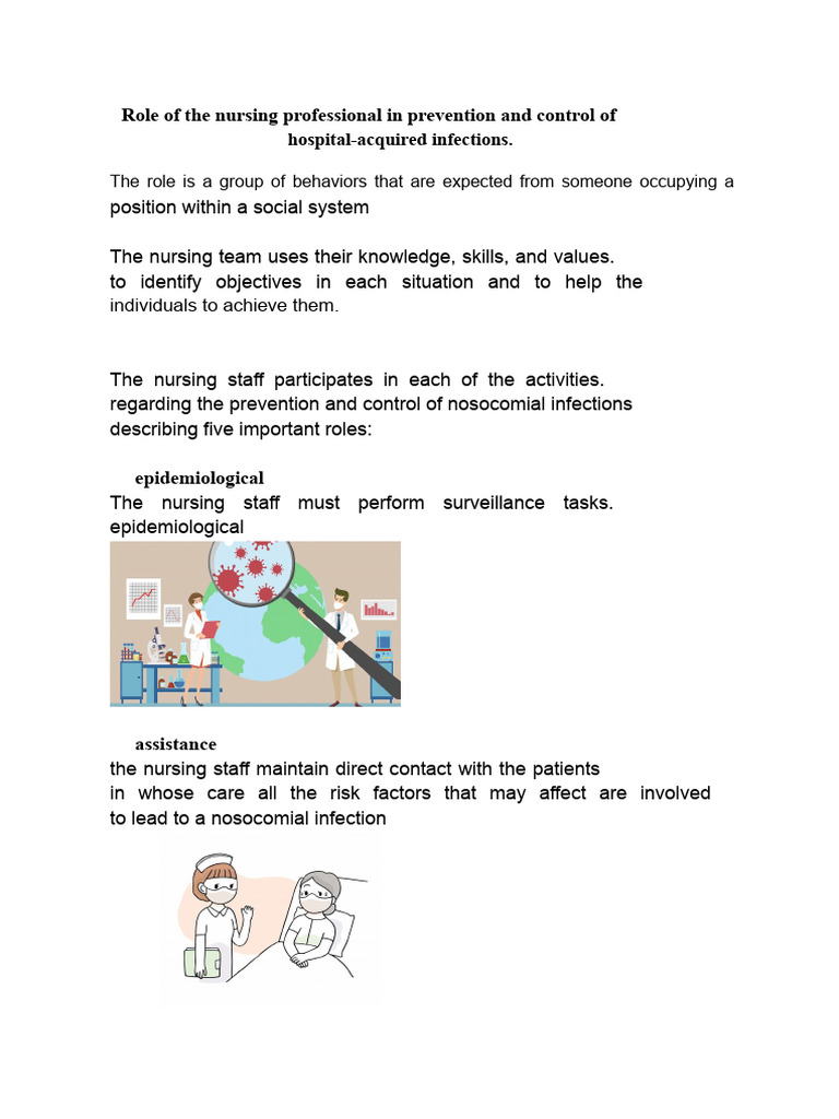 Nursing Roles in Infection Control | PDF