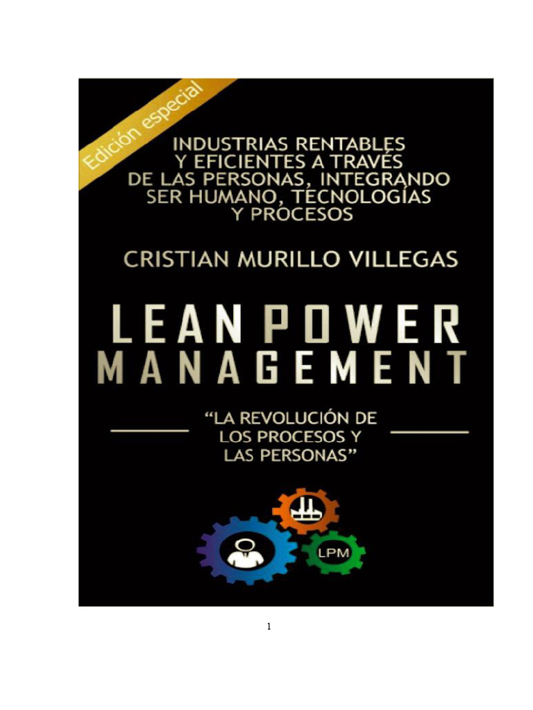 #Livro Lean Power Management, Edição Especial | PDF | Liderança | Tempo