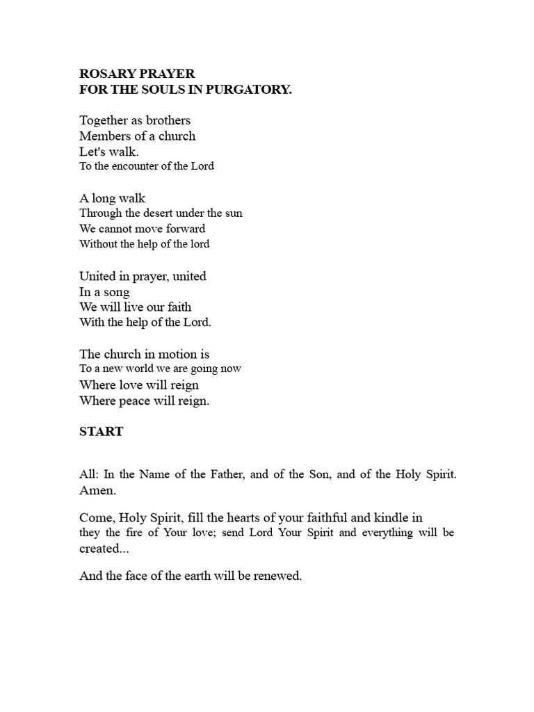 Prayer of The Holy Rosary | PDF | Glory (Religion) | Mary, Mother Of Jesus