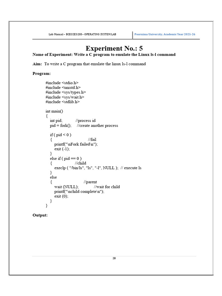 Experiment 5 | PDF