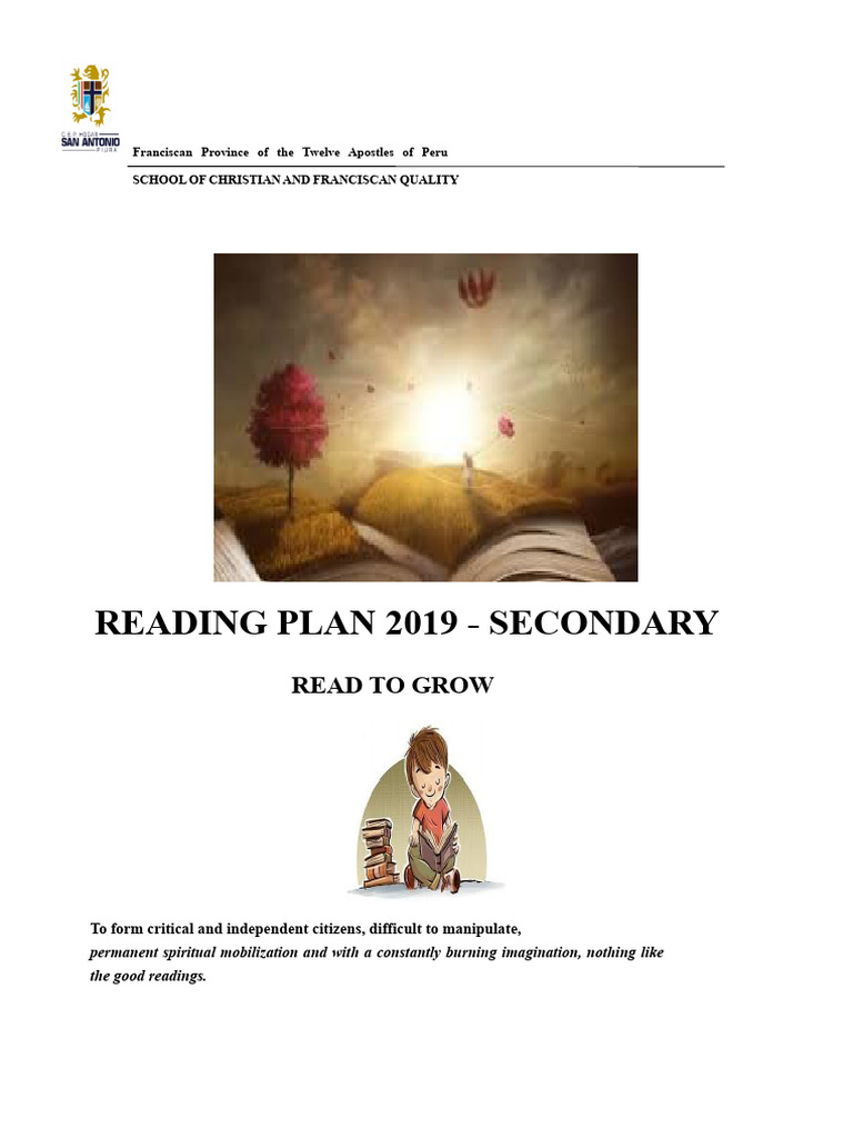 2019 Reading Plan for Secondary Education | PDF | Reading Comprehension ...