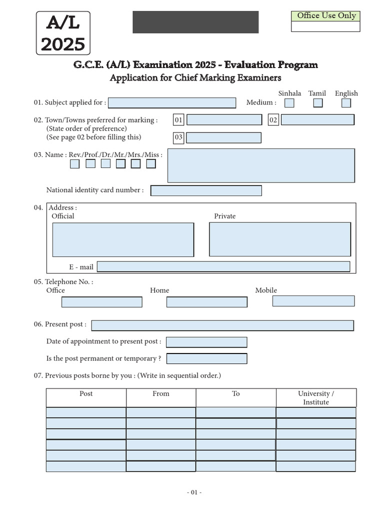 AL Chief Application 2025 - 1758556099076 | PDF