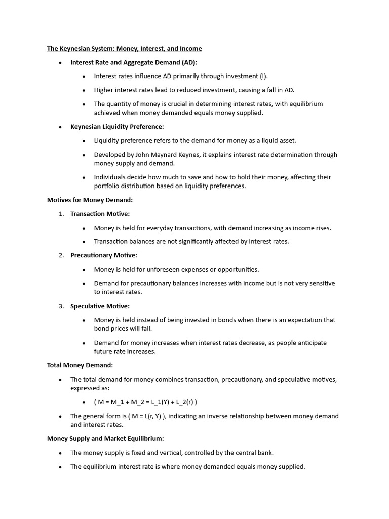 The Keynesian System,PPT and FIxed and Flexible Rate | PDF | Exchange ...