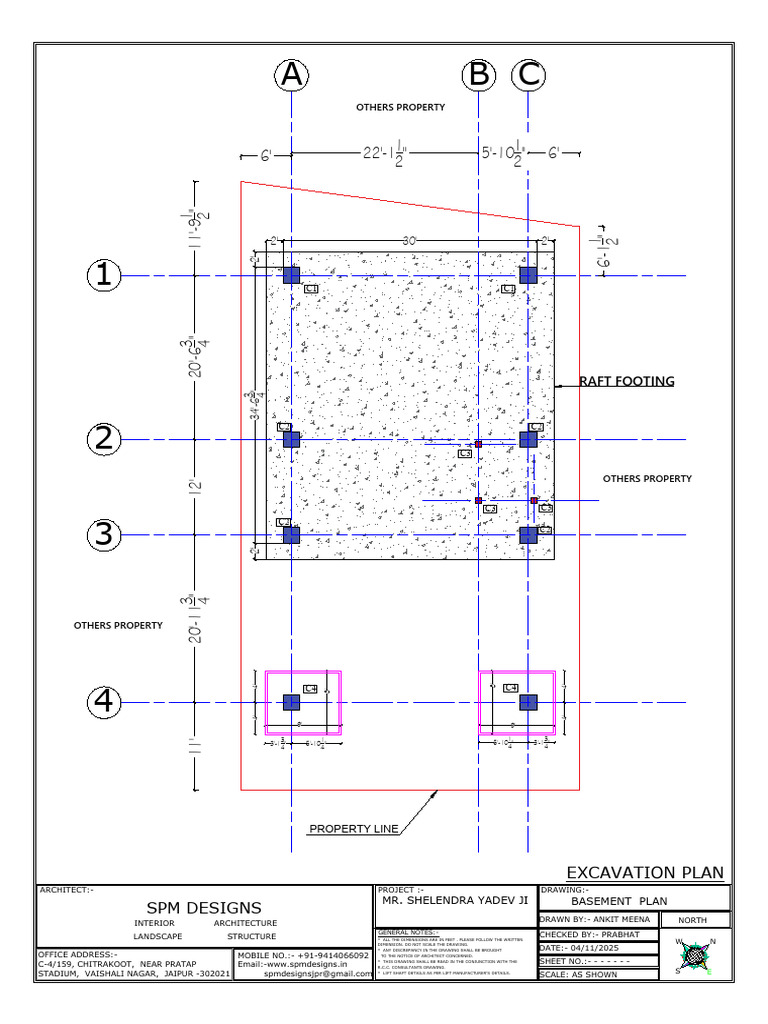 Excavation Plan | PDF