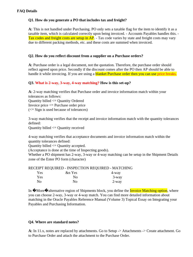 PO Questions | PDF | Database Transaction | Receipt