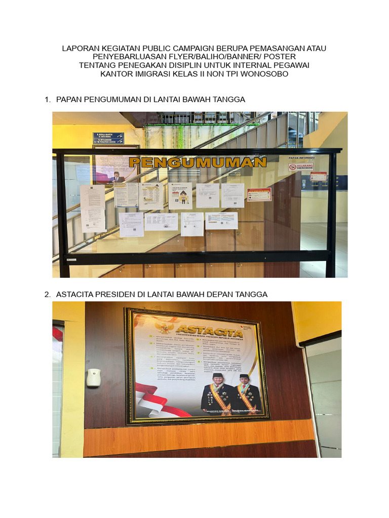 Public Campaign Penegakan Disiplin ASN | PDF