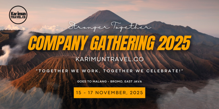 Brown and Orange Modern Office Gathering Banner | PDF