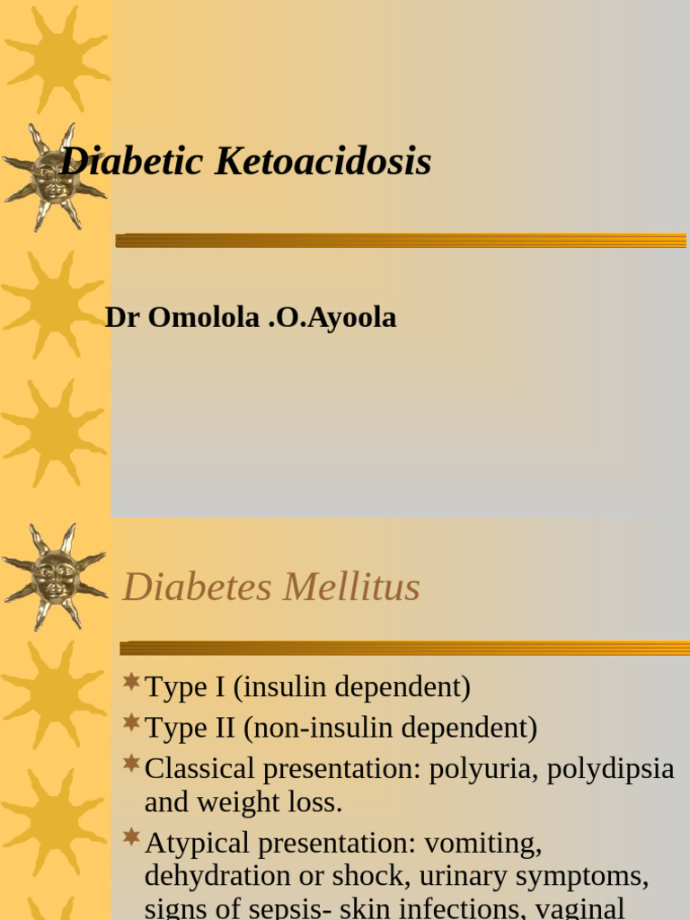 Diabetic Ketoacidosis in CHILDREN | PDF | Diabetes | Diseases And Disorders