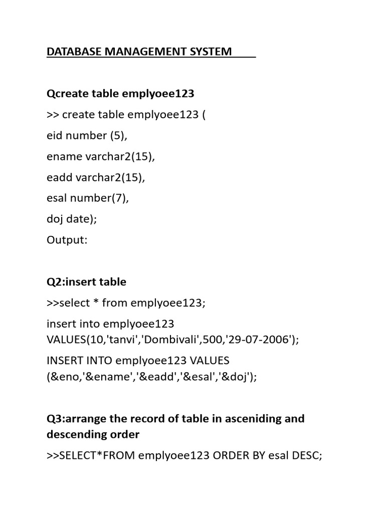 5236_Dhanisha_Pillai_DBMS | PDF | Control Flow | Data Management Software