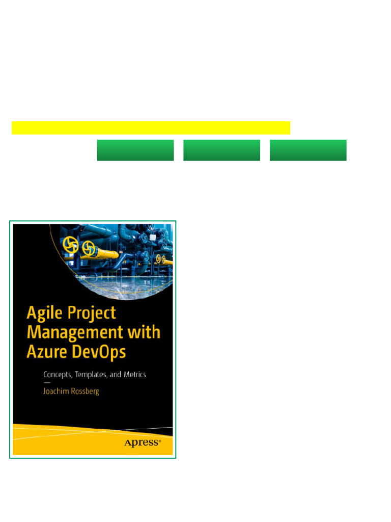 Agile Project Management with Azure DevOps: Concepts, Templates, and ...