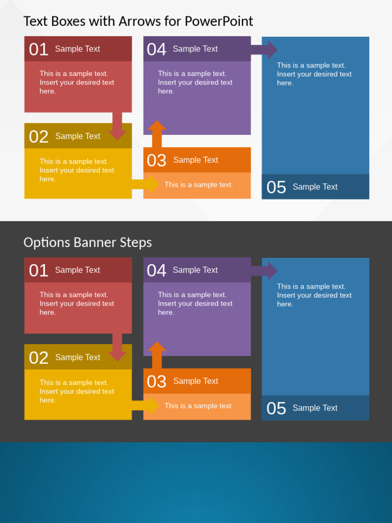 6711 01 Text Boxes Arrows 16x9 | PDF