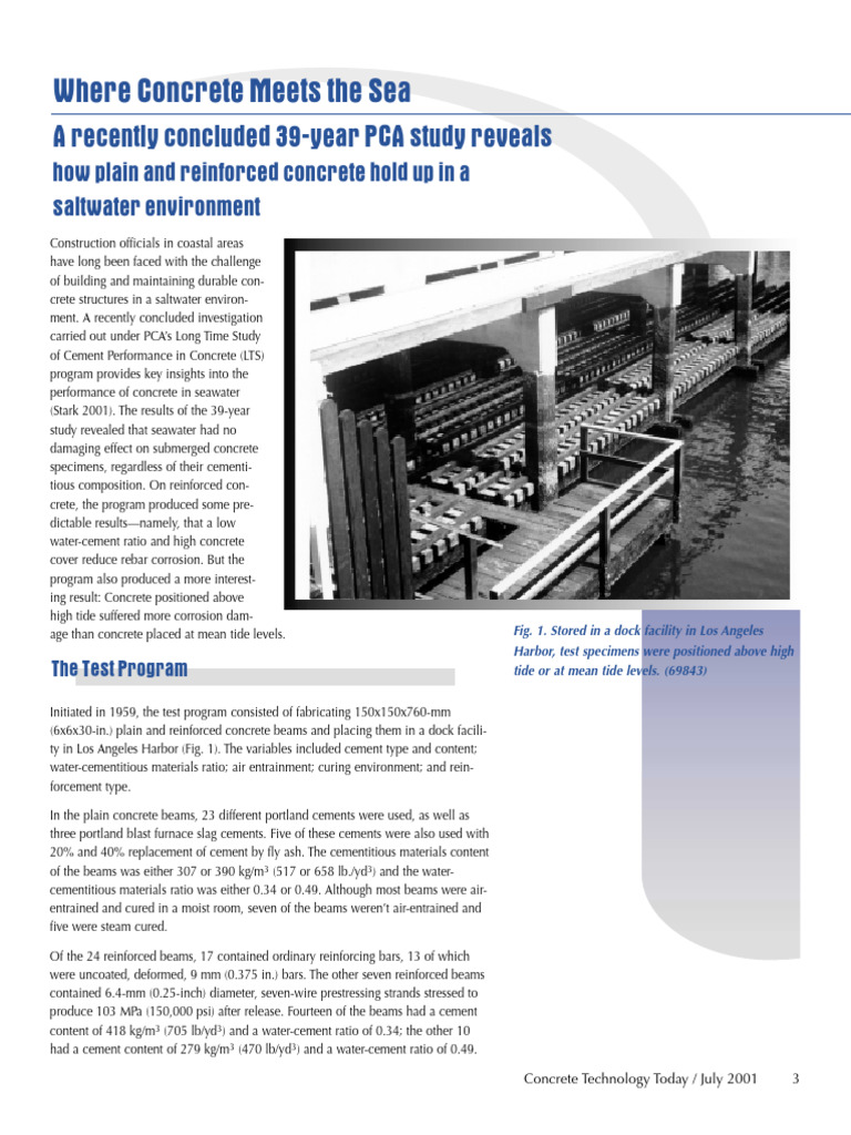 Conclusion of Study by PCA | PDF | Concrete | Cement