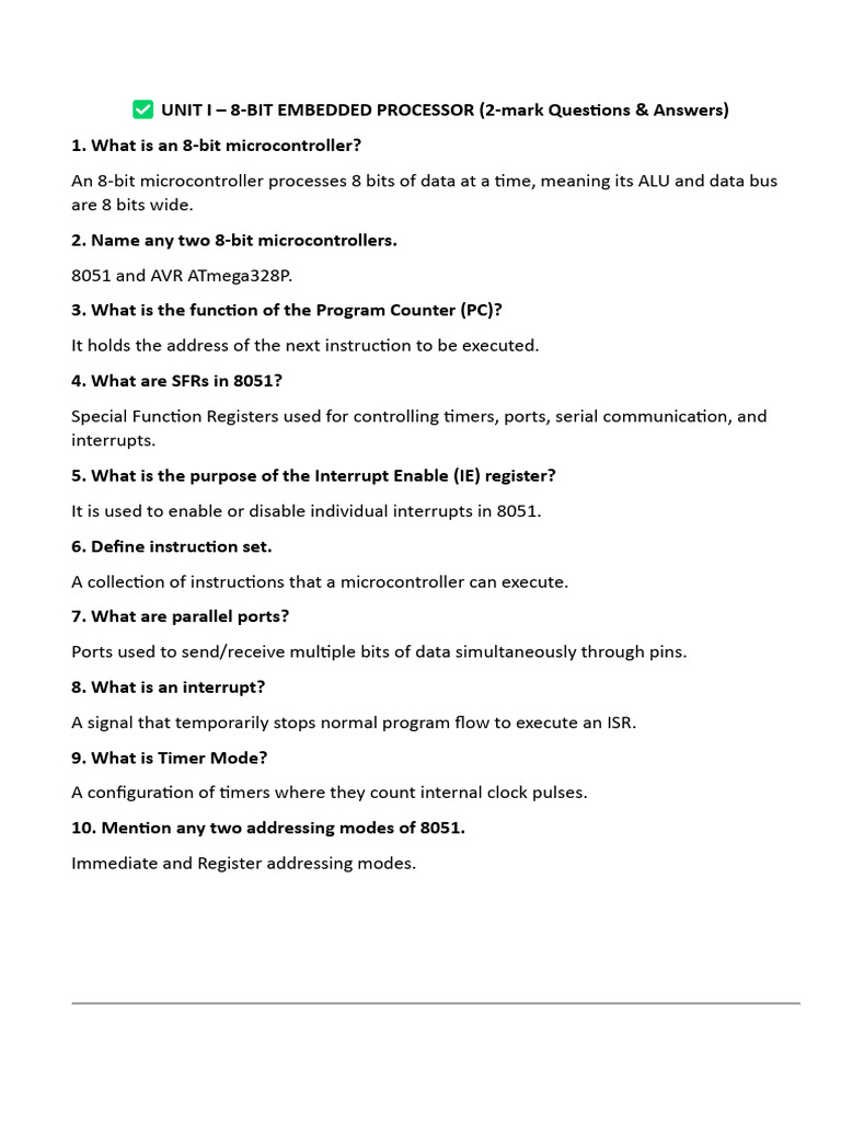 2mark iot | PDF | Internet Of Things | Arduino