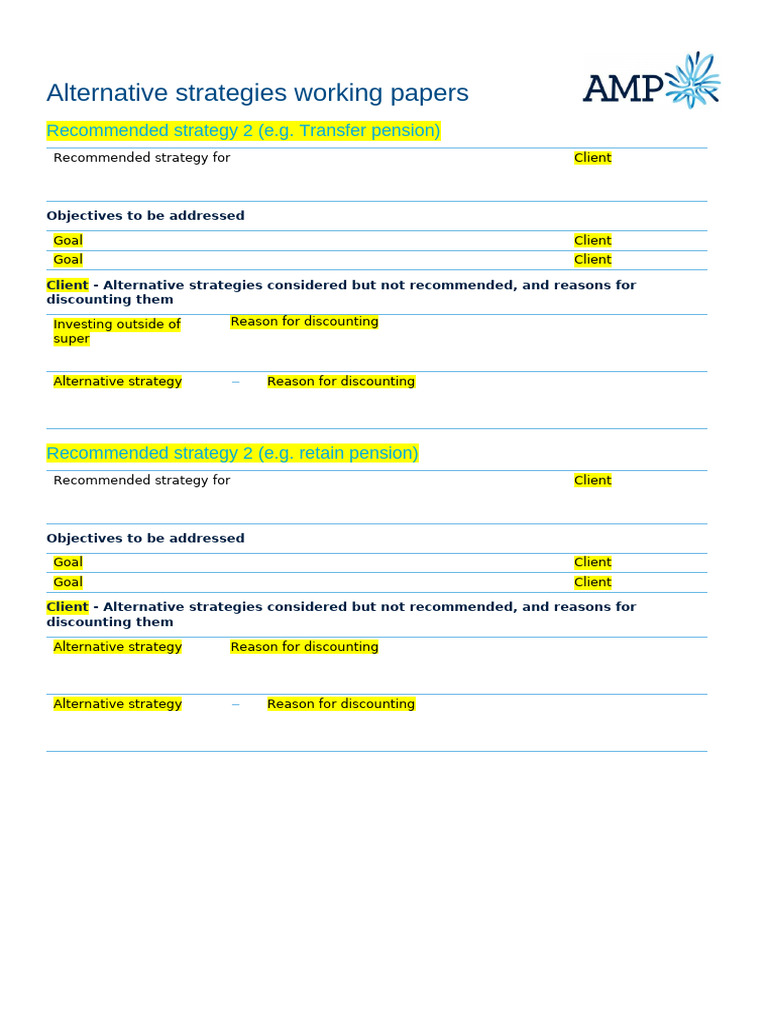 251126working Papers Alternative Strategies and Products 070219 | PDF ...