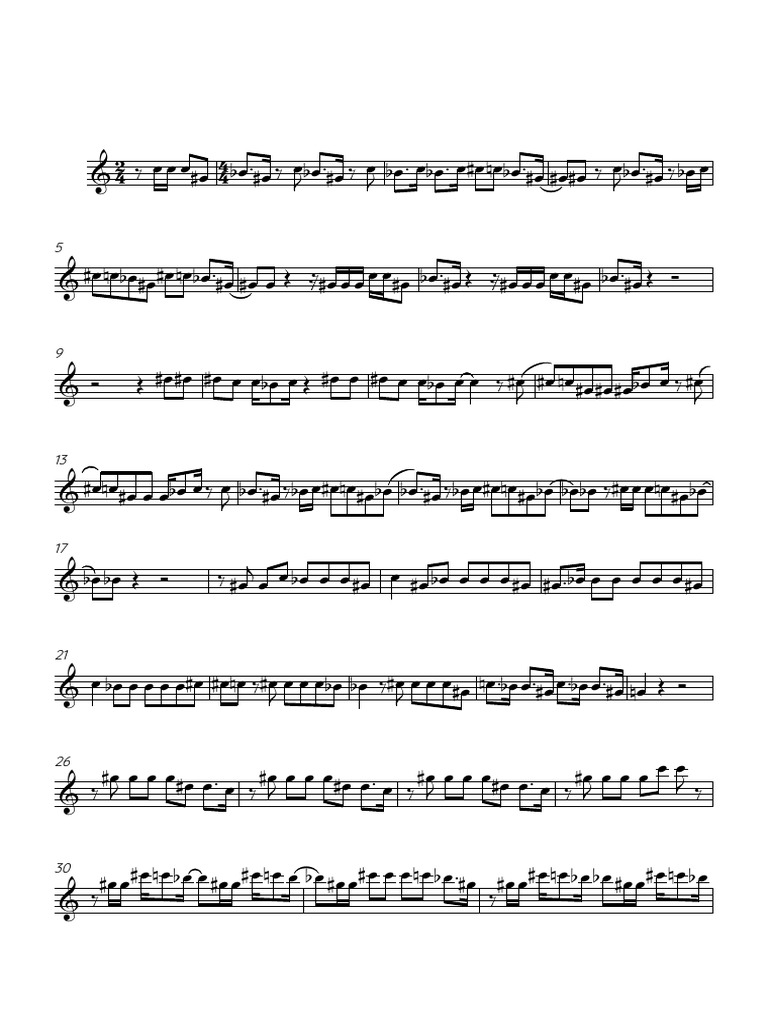 X Aqui X Alla Adexe y Nau - Partitura Completa | PDF