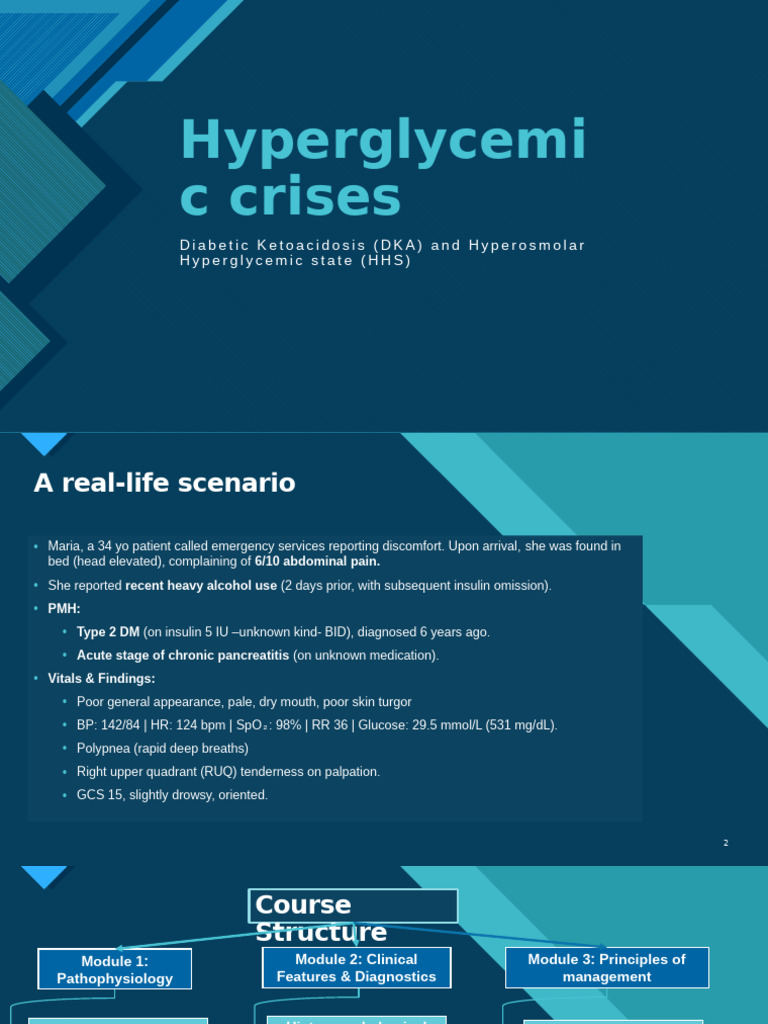Hyperglycemic Emergencies | PDF | Hyperglycemia | Cortisol