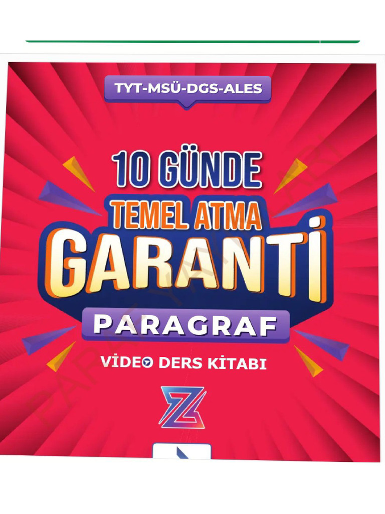 Paragraf - Ders - Kitabı 26 11 2025 12 54 | PDF