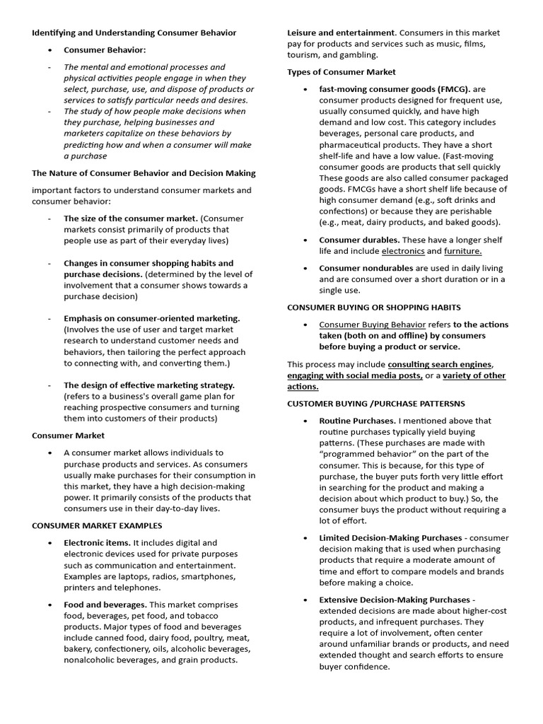 CB - Retail | PDF | Consumer Behaviour | Attitude (Psychology)